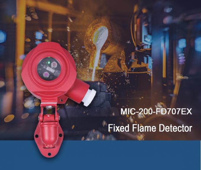 Mic-200-Fd707ex Ultraviolet Infrared Flame Detector Explosion Proof 2 ...